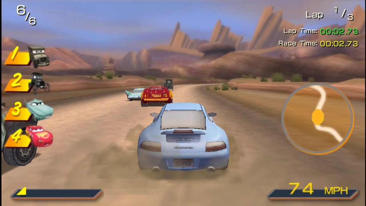 Cars The Videogame PSP #1 - YouTube
