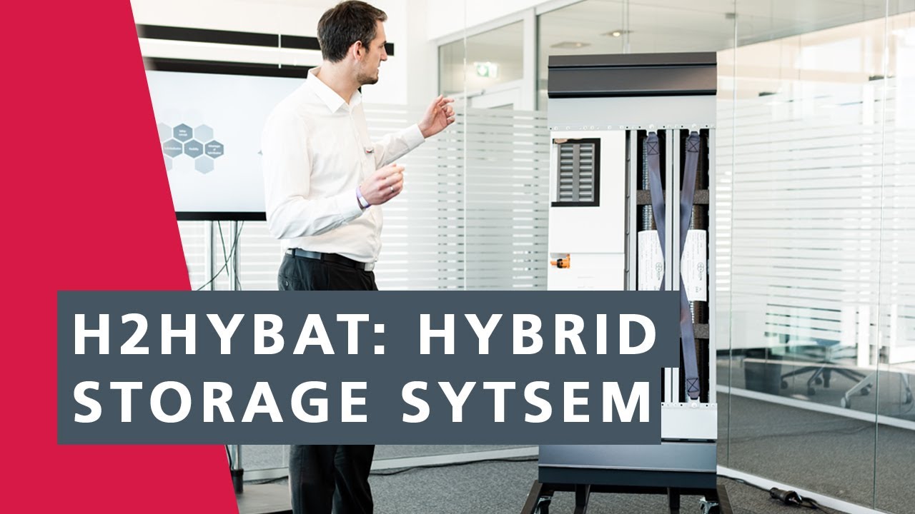 EDAG H2Hybat - Hybrid storage system for hydrogen and batteries - YouTube