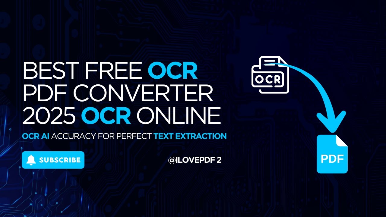 Best Free OCR PDF Converter 2025 OCR Online + OCR AI Accuracy for ...