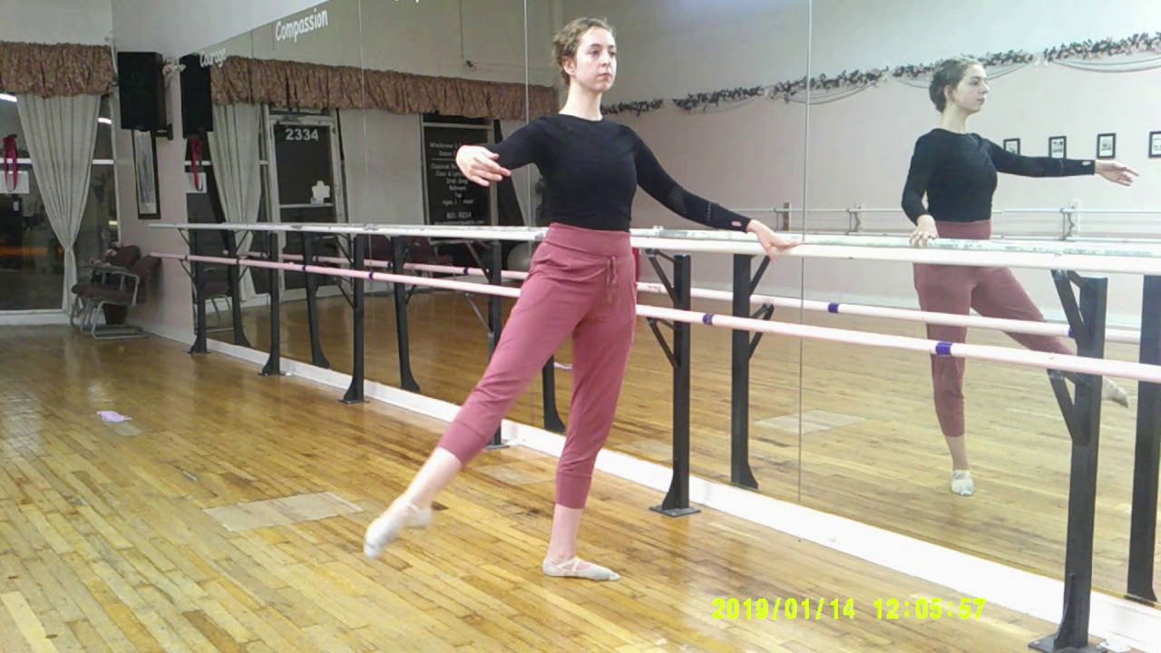 Tendu Degage Exercise - YouTube