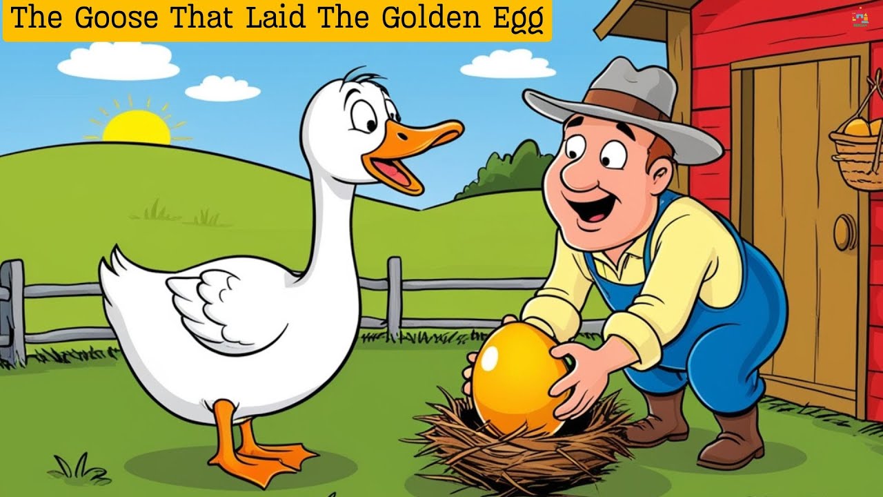 The Goose That Laid The Golden egg | Moral Story ...