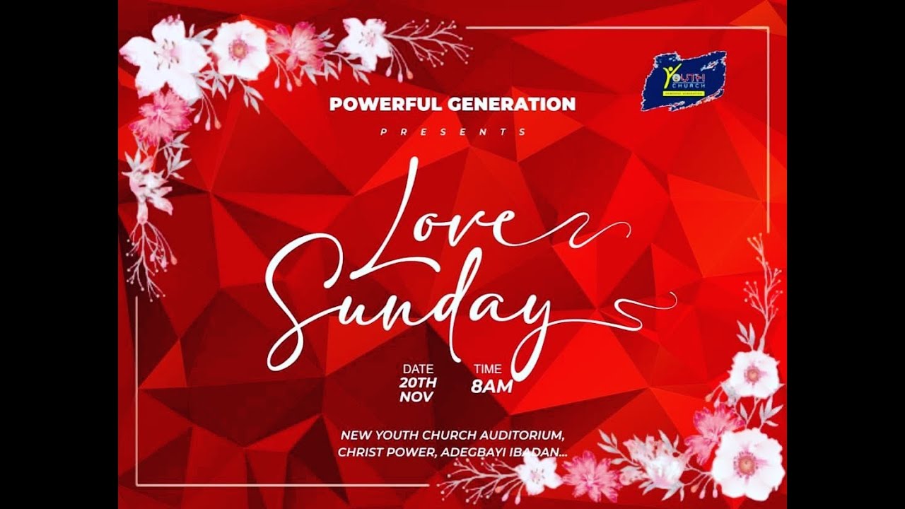 SUNDAY WORSHIP SERVICE ll LOVE SUNDAY - YouTube