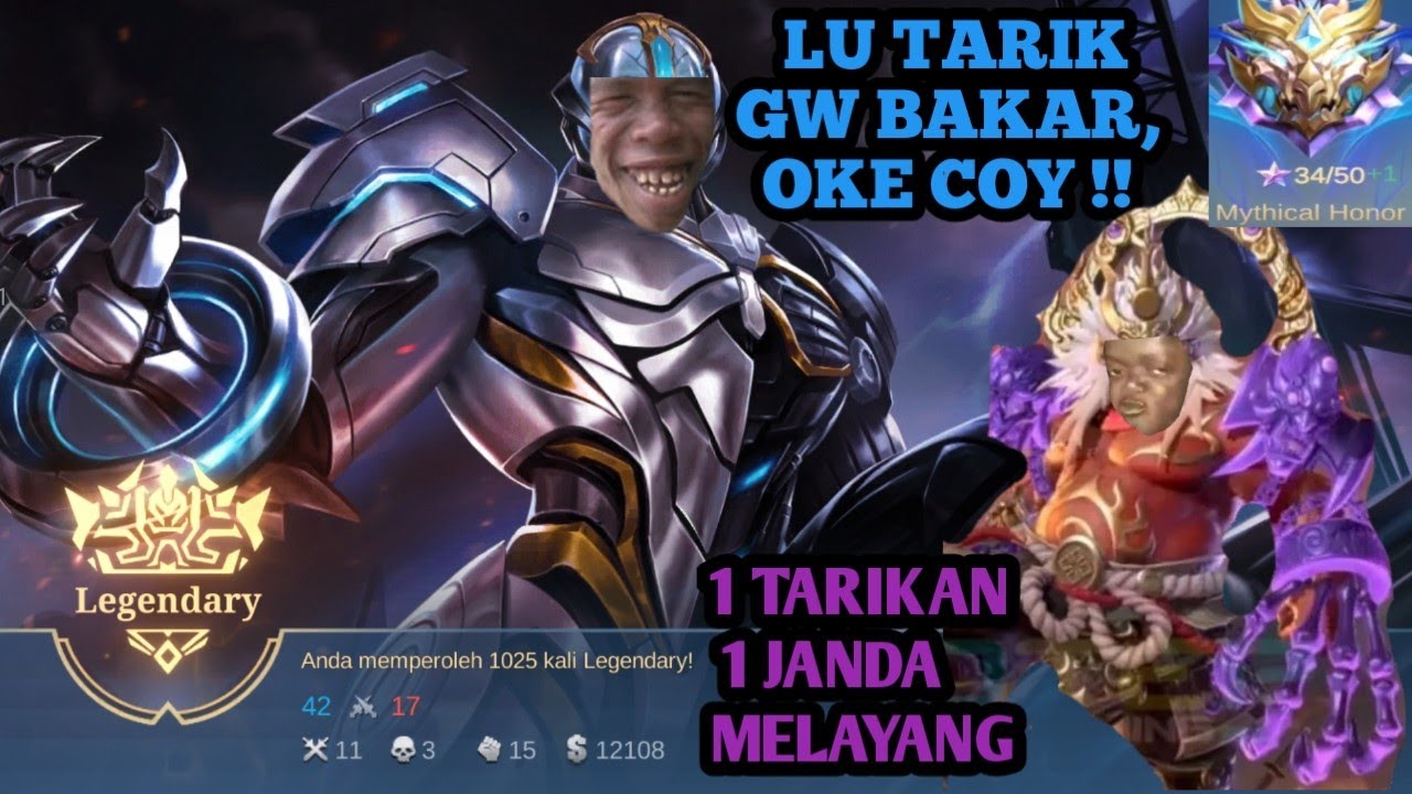 DUET MAUT SKIN LEGEND GORD + FRANCO, + KOF CHOU, MUSUH UDAH KENA MENTAL ...
