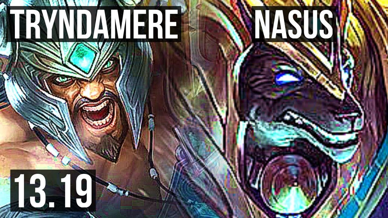 Trynda Vs Nasus Top 1 1m Mastery 500 Games 5 3 10 Euw
