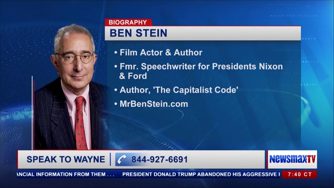 Ben Stein on Being a Conservative Republican in Hollywood - YouTube