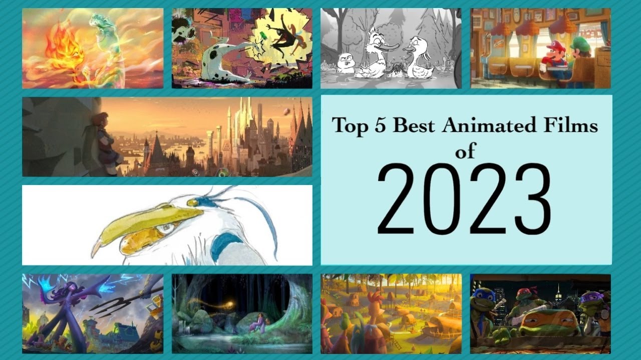 Top 5 Best Animated Films of 2023 - YouTube