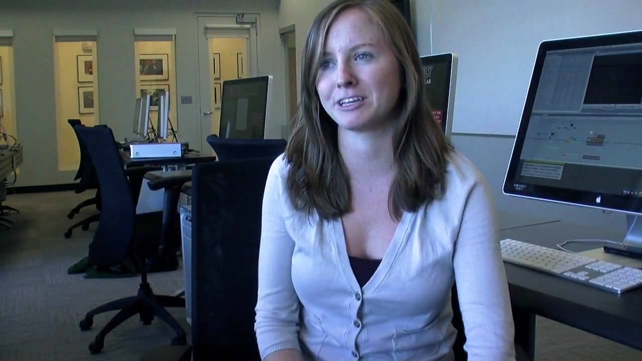 Broadcast Journalism Student Erin Kelly - YouTube