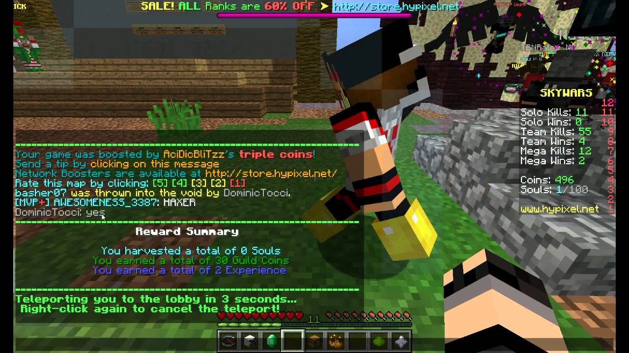 HACKER ON HYPIXEL - YouTube