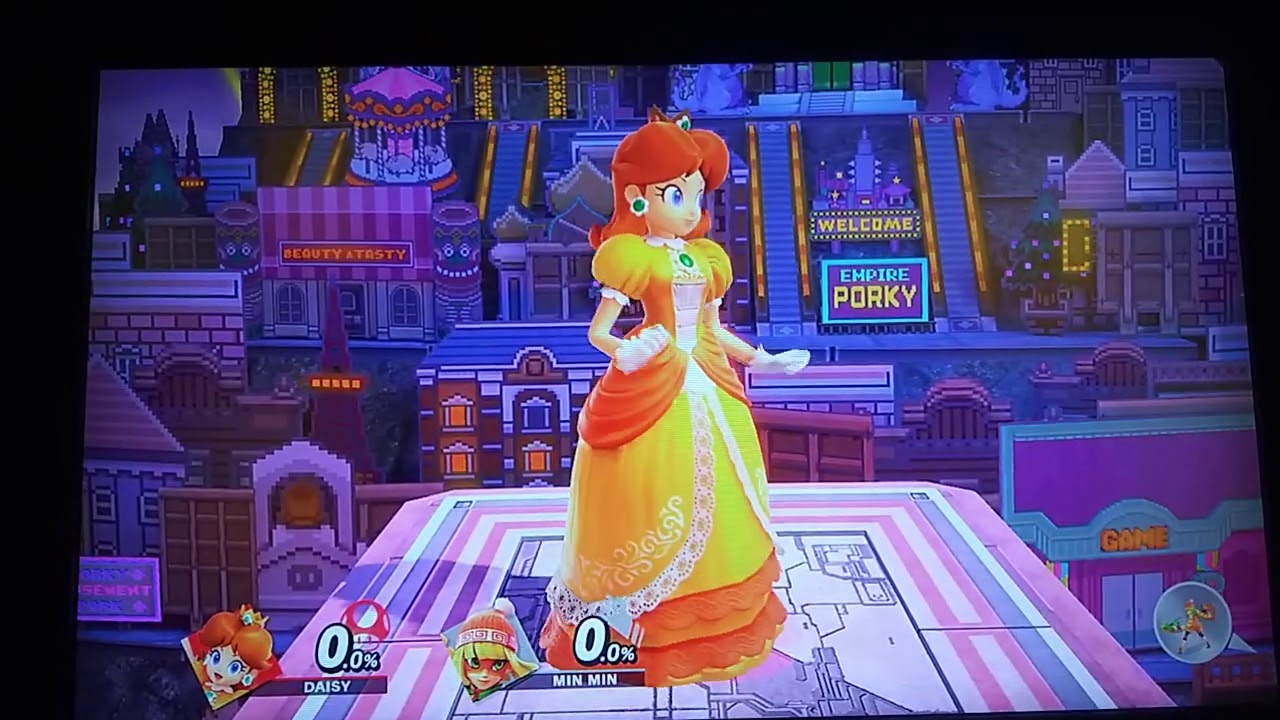 Super Smash Bros. Ultimate - All Daisy Taunt Animations - YouTube