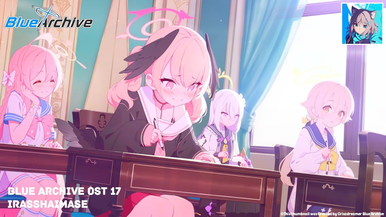 Blue Archive OST 17 - Irasshaimase | Blue Archive Music【4K60FPS】 - YouTube