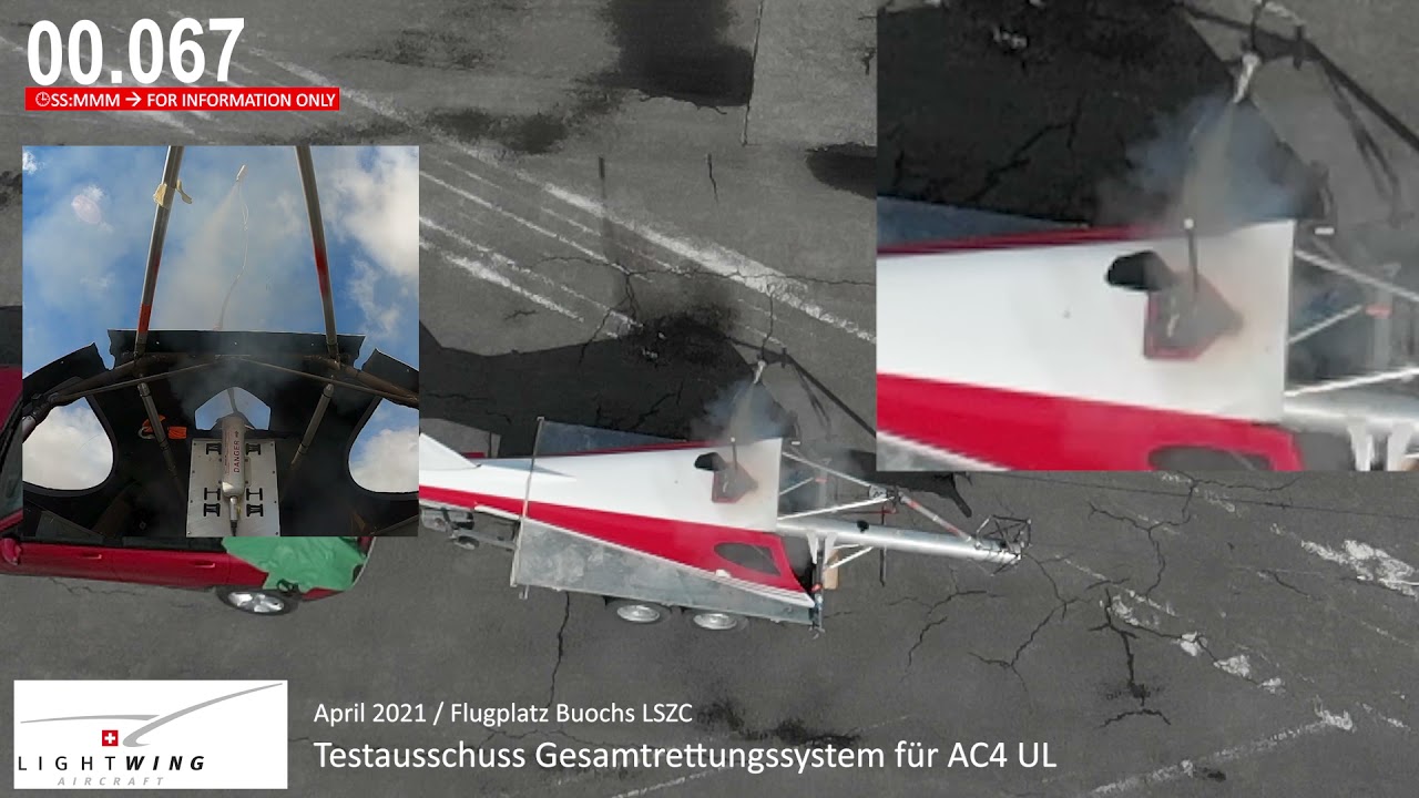Lightwing AC4-UL Testausschuss Junkers Magnum 601 - YouTube