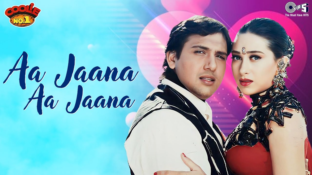 Aa Jaana Song |Jab Dil Na Lage Dildar Hamari Gali|Coolie No.1 |90s Hits ...