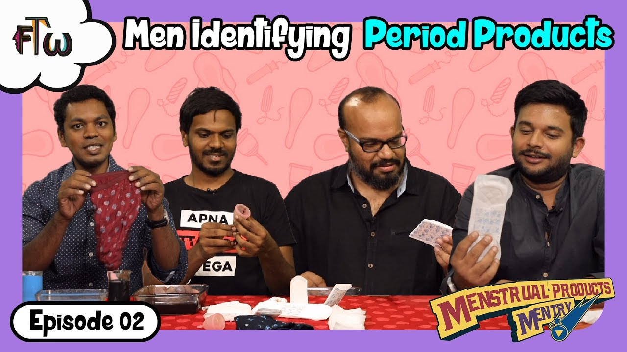 Men Try Menstrual Products | Men Try | Ep 2 | For The Women - YouTube