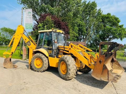 JCB 3CX SUPER 4WD BACKHOE DIGGER C/W EXTENDING DIG & 4 WHEEL STEER ...