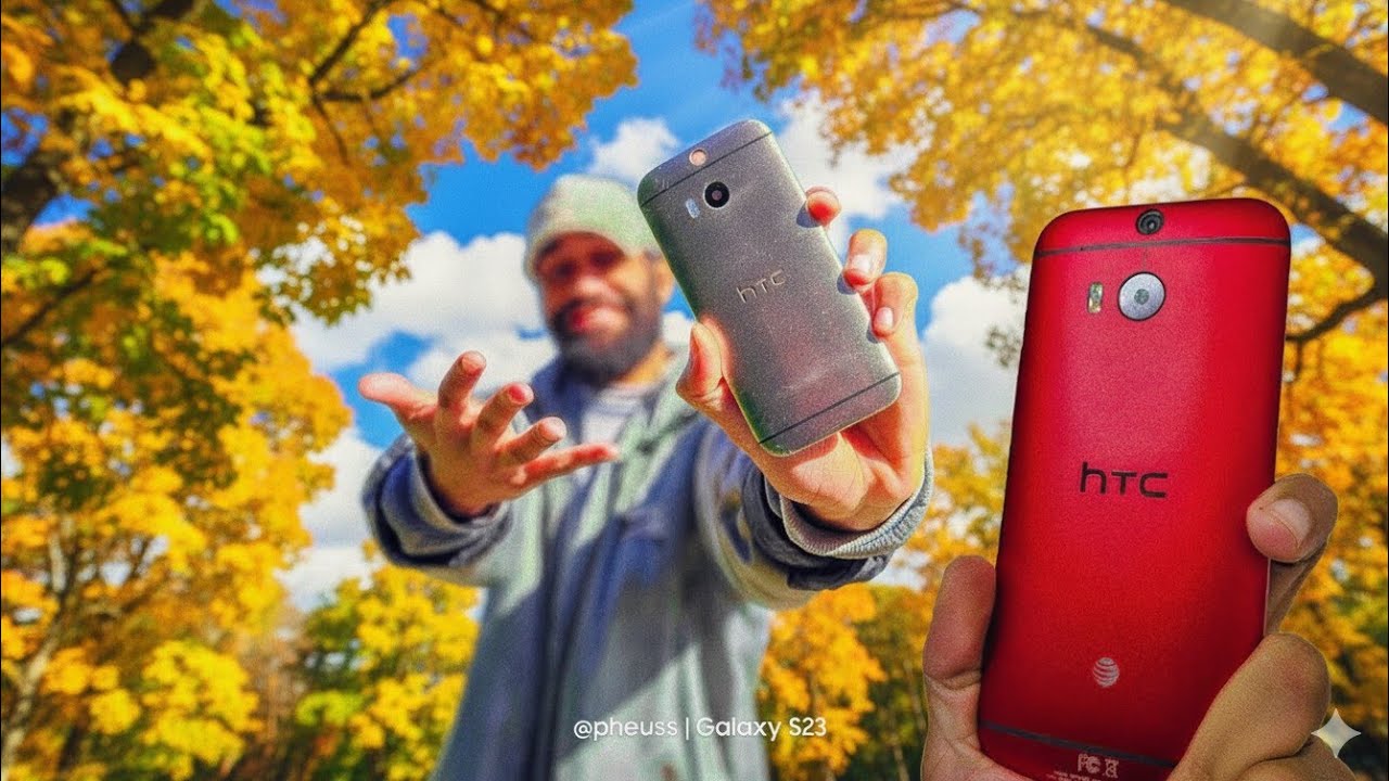 ARRUMEI o CELULAR dos MEUS SONHOS 😍 HTC M8 RED 2023 - YouTube