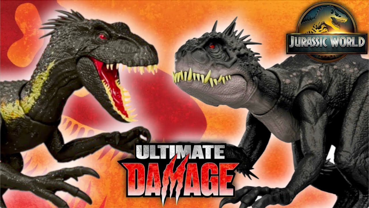 NUEVO INDORAPTOR y SCORPIOS REX de Jurassic World: Ultimate Damage de ...