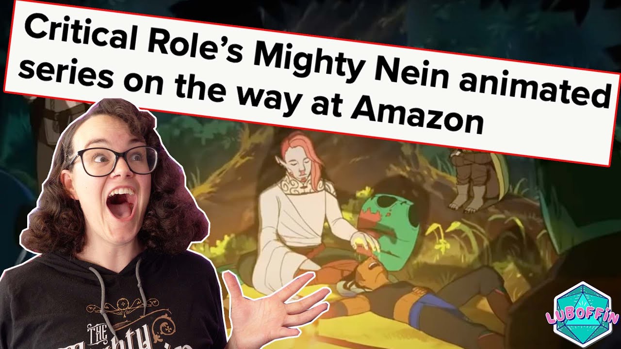 Mighty Nein ANIMATED SERIES ANNOUNCED!!! 🤯 || Luboffin - YouTube