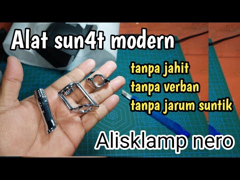 unboxing alat sun4t modern Alisklamp nero, sun4t modern tanpa jarum suntik, sun4t tanpa jahit.