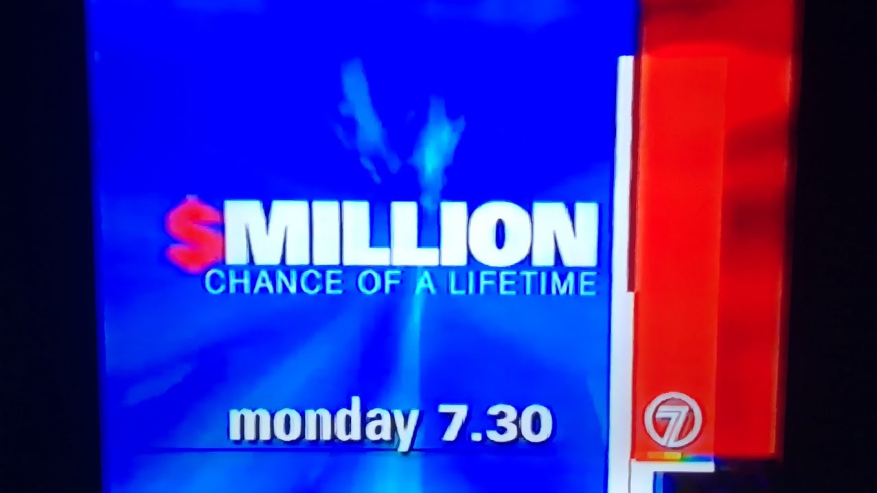 Million Dollar Chance Of A Lifetime Channel Seven Promo 1999 - YouTube