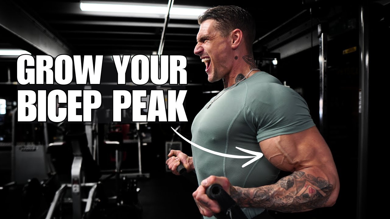 How To Build BICEP PEAK Muscle (Full Workout) - YouTube