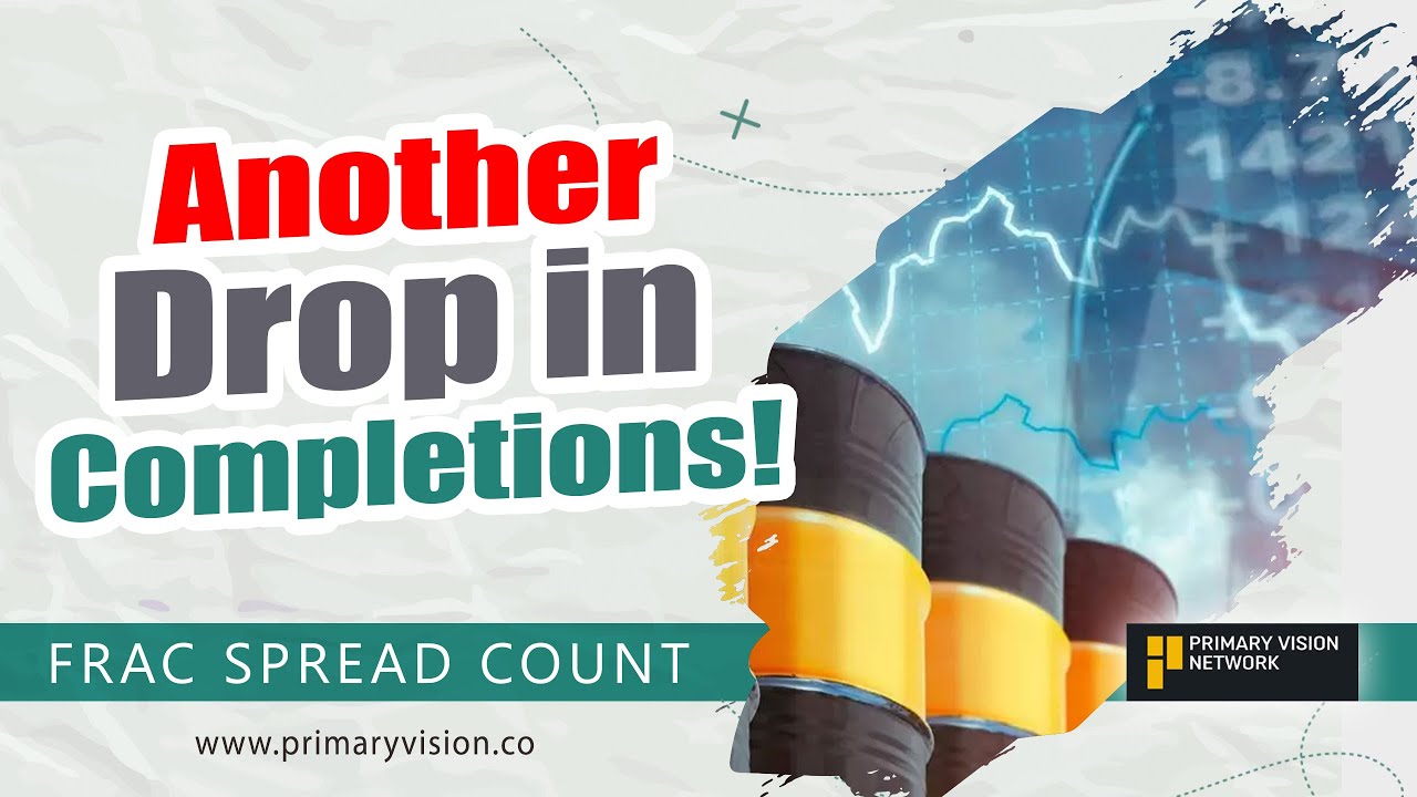 Another Drop in Completions! - Frac Spread Count - YouTube