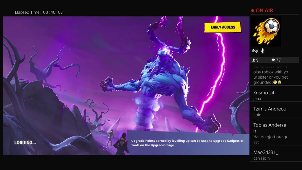 Fortnite stw helping Mythic Storm king carry #57 - YouTube