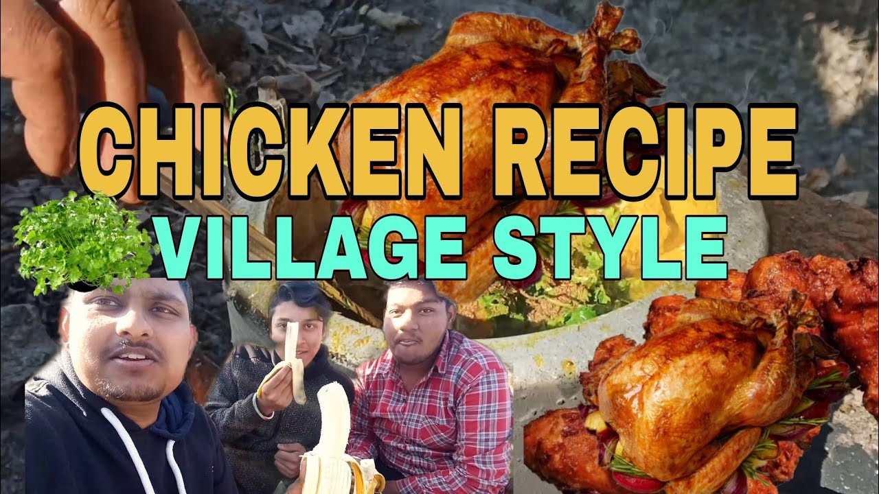 Chicken | Village style chicken recipe | गांव में बनाया चिकन | fried ...