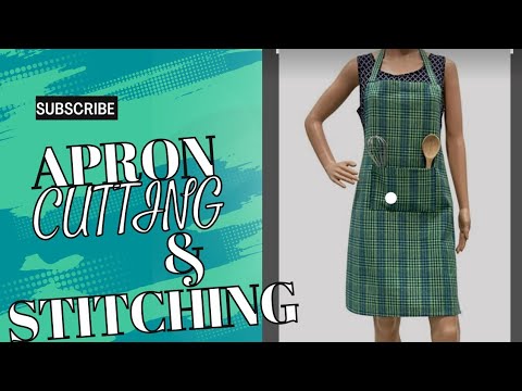 apron ki cutting and stitching // apron video - YouTube