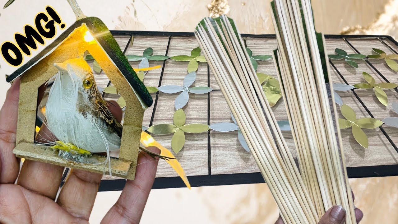 DIY Bamboo stick craft//Super Beautiful but Low-Cost//DIY Craft Ideas ...