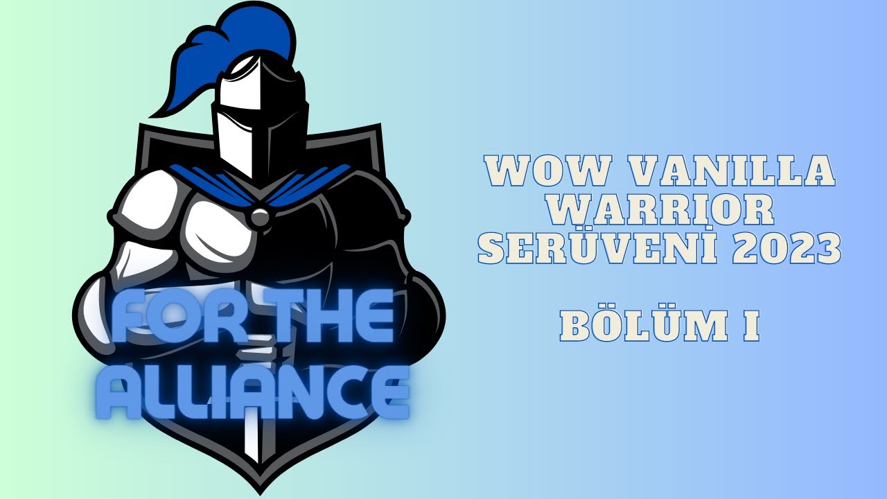 WOW VANILLA WARRIOR SERÜVENİ 2023 - YouTube