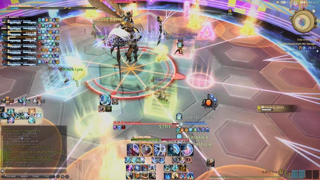 FINAL FANTASY XIV M2s First Clear GNB PoV - YouTube