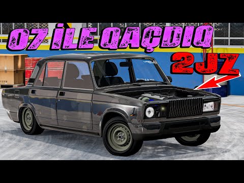Polisdən Qaçmaq Vaz2107 İlə Balığçı Uşaq Soyuq Qış  | Maşın Oyunları | BeamNG.Driver #malikbedelov