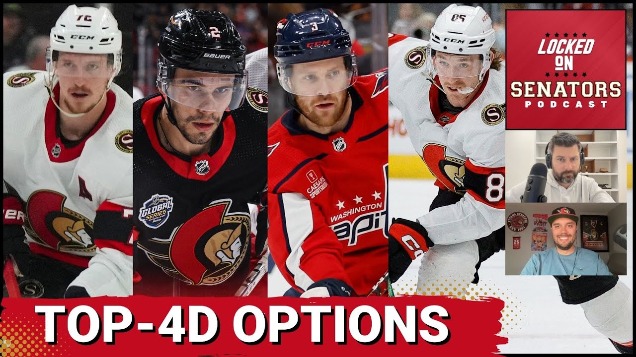 How Should The Ottawa Senators Set Up Their Top-4 On Defense Heading ...