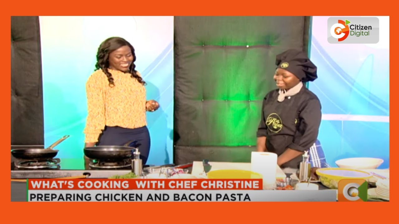 What’s cooking with Chef Christine: Preparing Chicken and Bacon Pasta ...