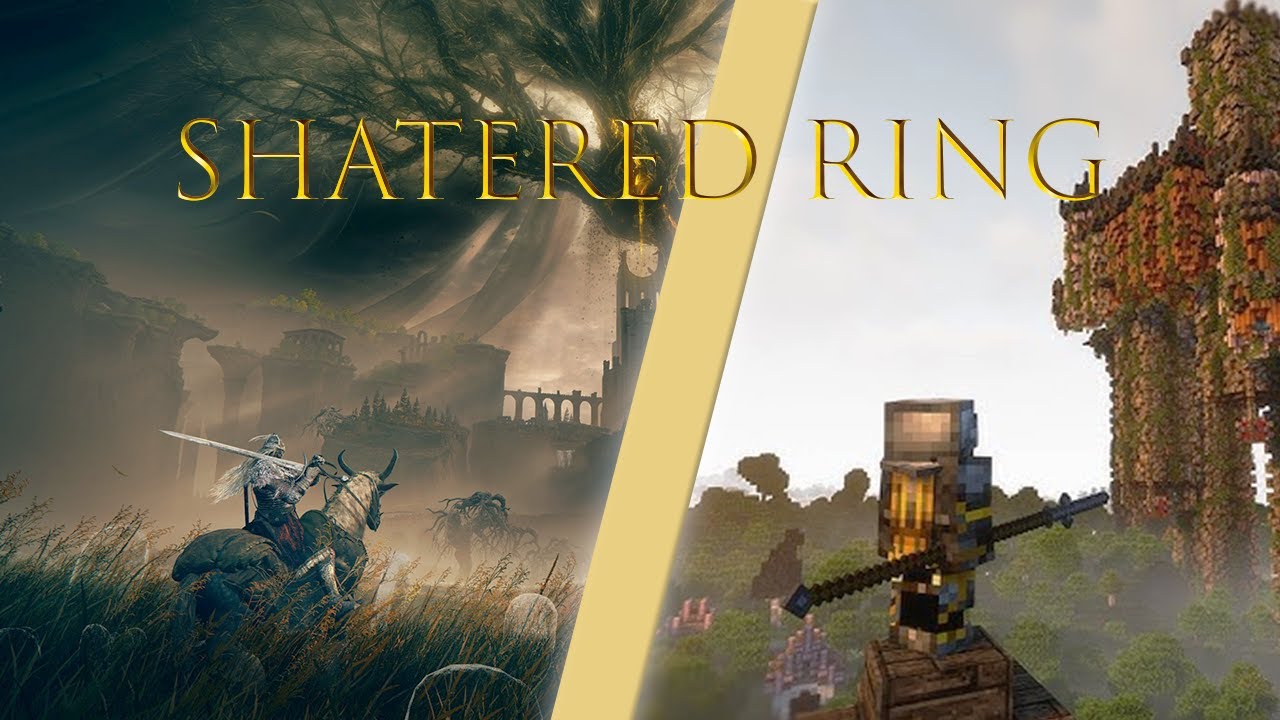 ELDEN RING Tapi Minecraft ? SHATTERED RINGS w/DLoneWolf - YouTube