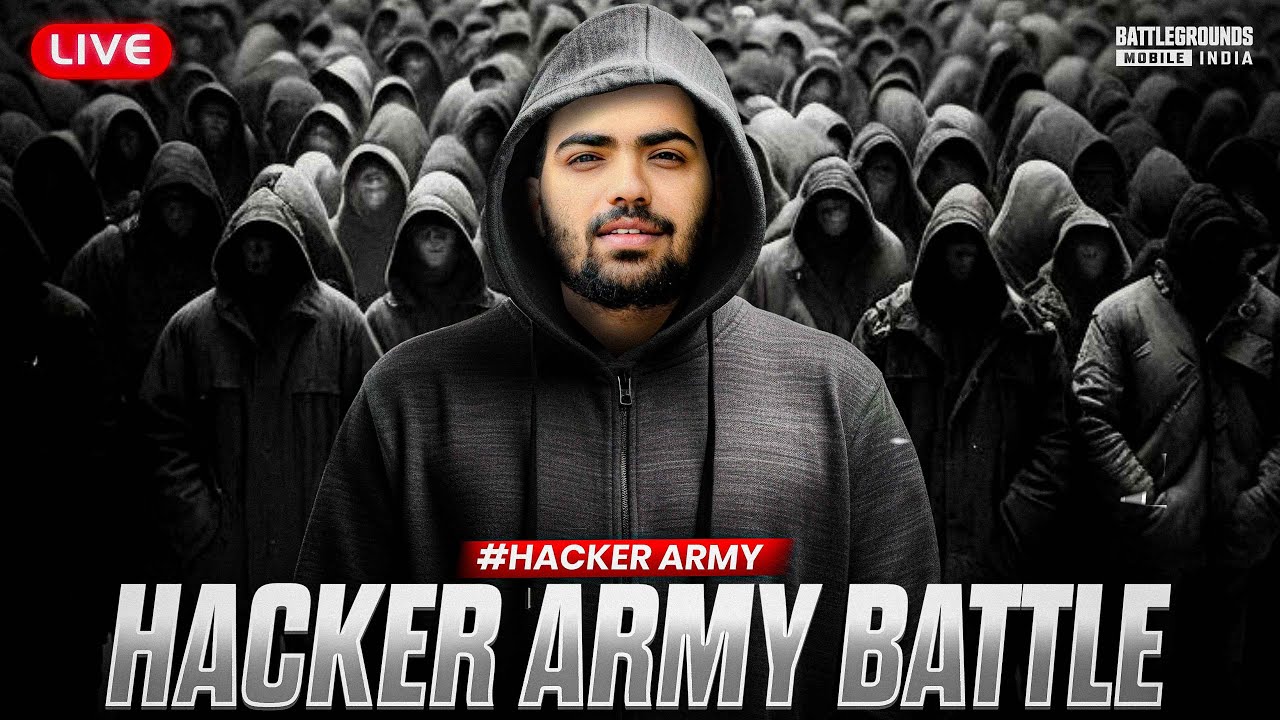 HACKER ARMY BATTLE S5🔥 | BGMI LIVE | DS GAMING LIVE #hackerarmy # ...