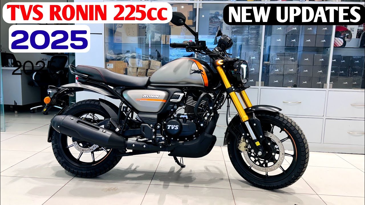 Tvs Ronin 225cc New Model 2025 With New Updates Features Price Charcoal ...