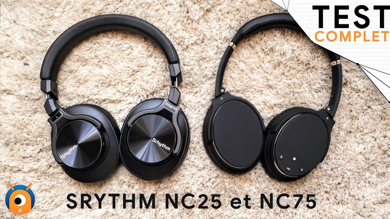 SRYTHM NC25 et NC75 : Des casques à 60 et 73€ avec réduction de bruit ...
