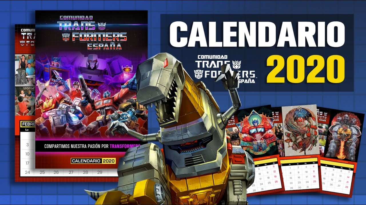 CALENDARIO TRANSFORMERS 2020 HD ESPAÑOL - YouTube