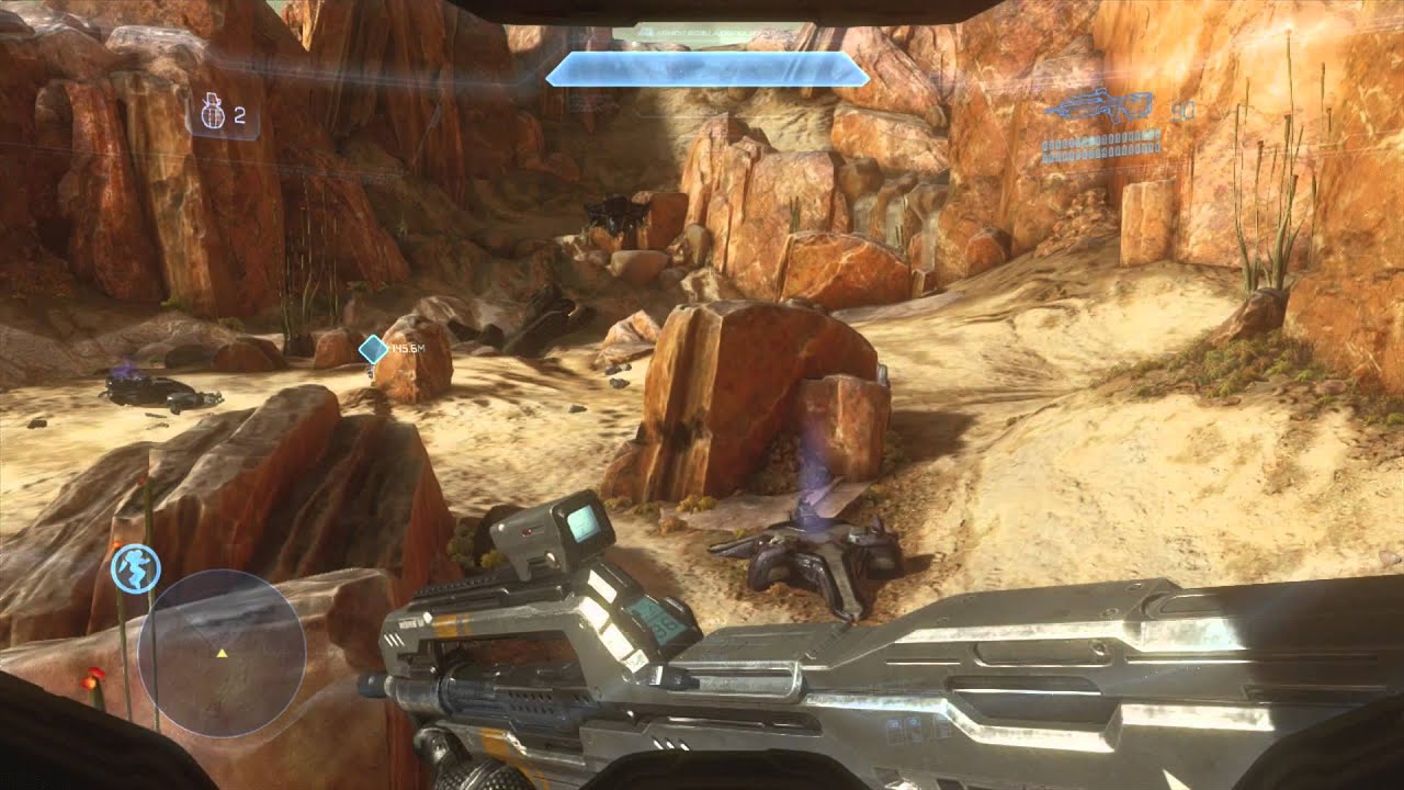 [15] The Target Designator (Halo 4 Let's Play) - YouTube