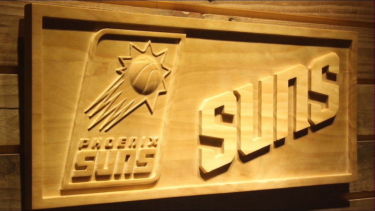 Phoenix Suns Wood Sign - YouTube