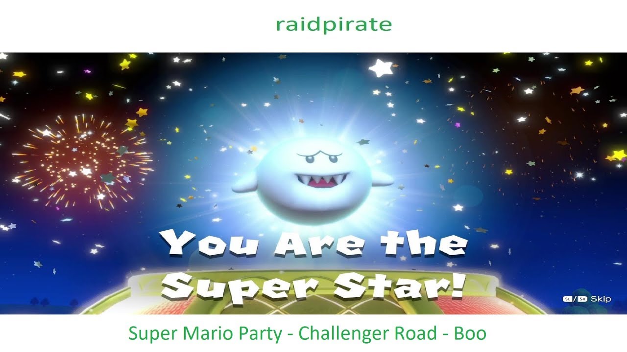 Super Mario Party - Challenger Road - Boo - YouTube