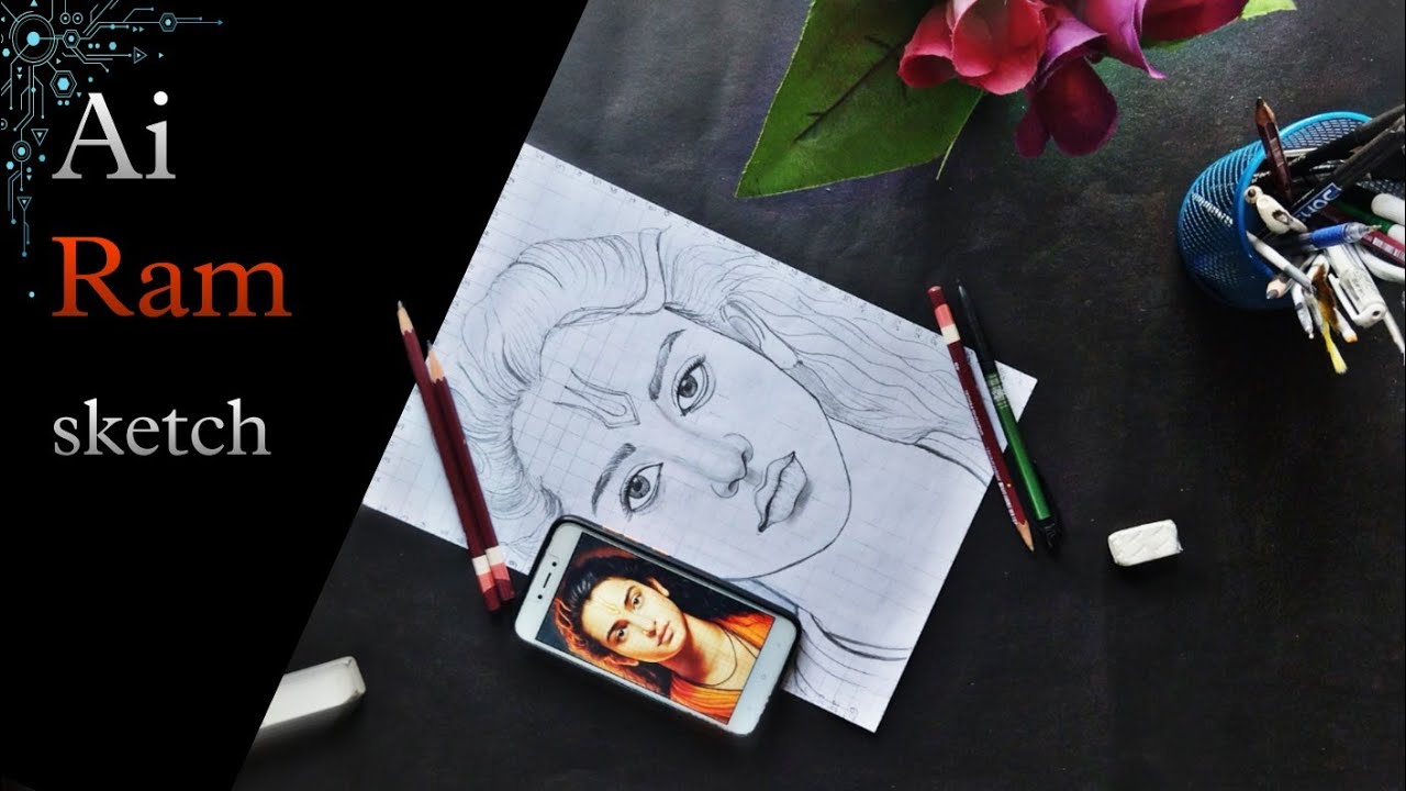 Easy Lord Shree Ram Drawing for beginners | Lord Shree Ram outline ...