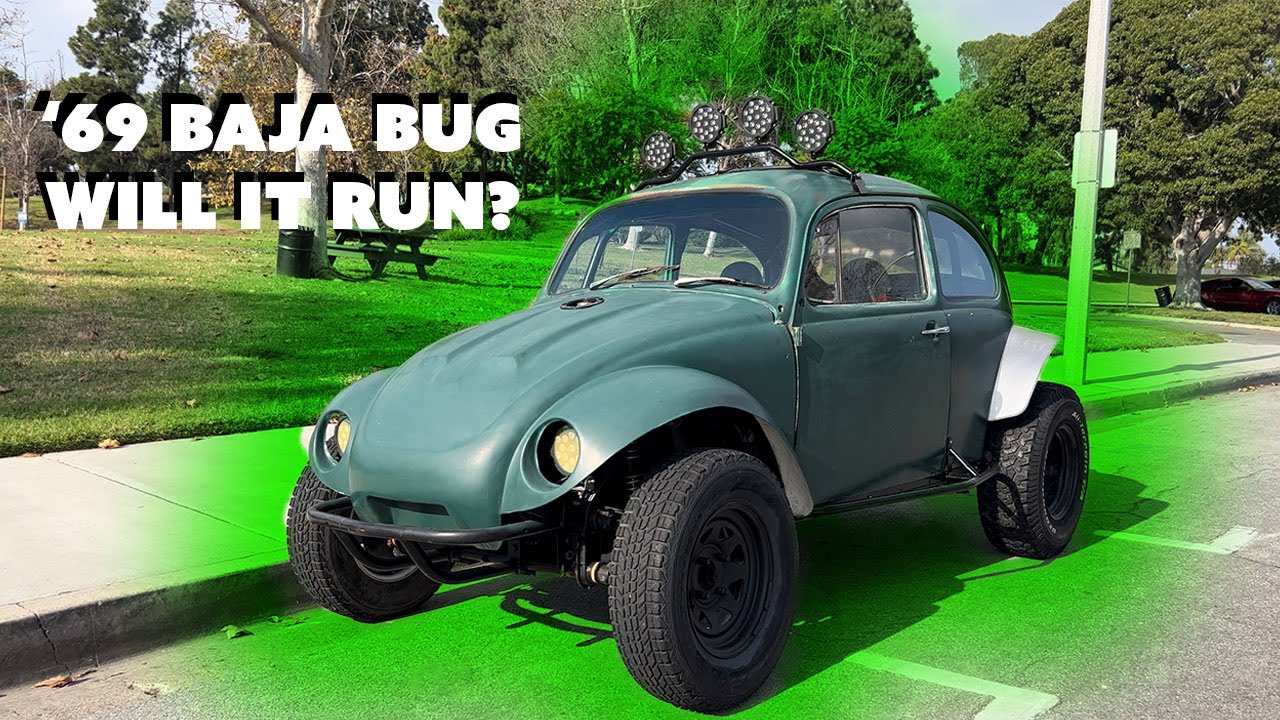 WILL IT RUN? 1969 Baja Bug is Pulled From The Grave! - YouTube