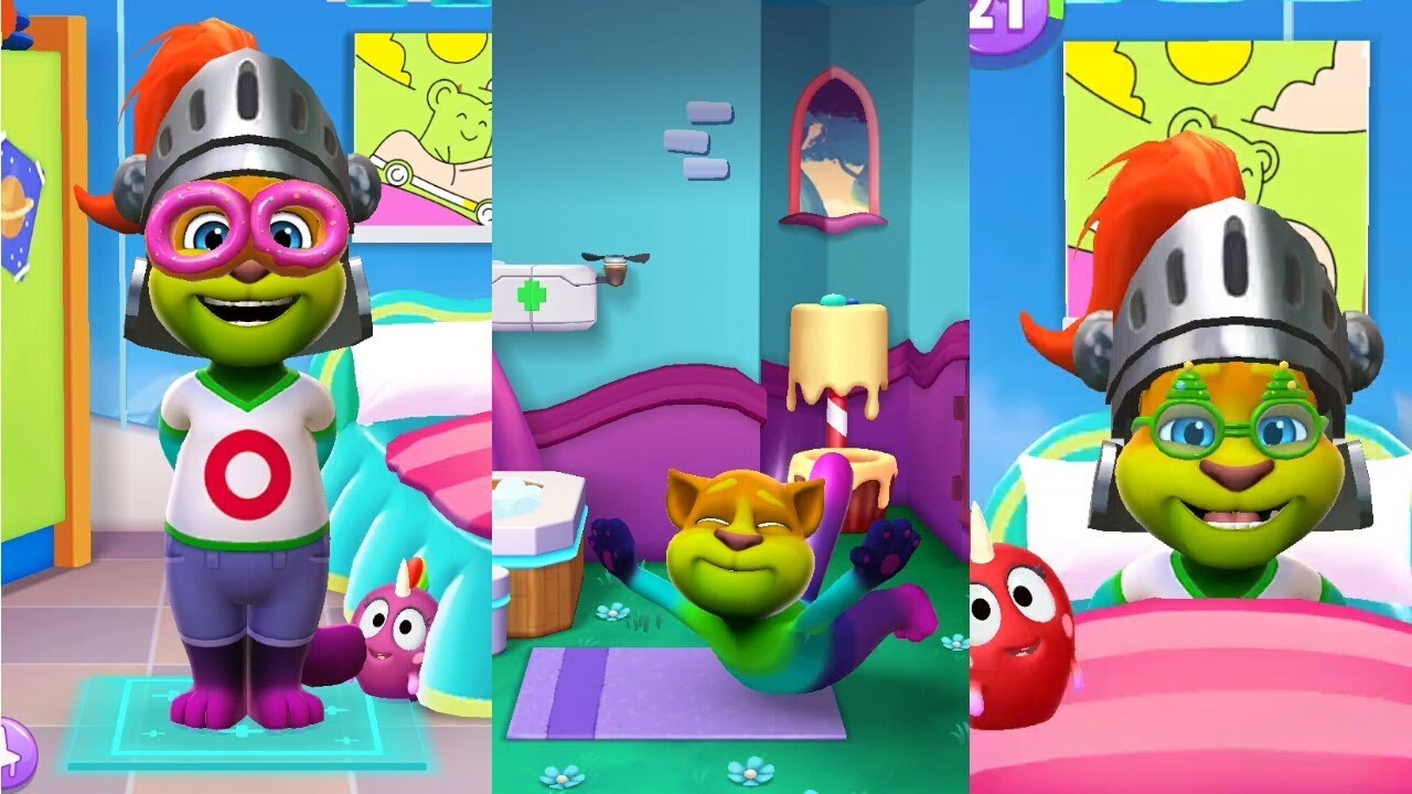My talking tom 2 ||| unlimited coins||kids game episode no ##69 - YouTube
