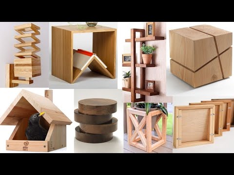 wood craft project ideas for beginners - YouTube