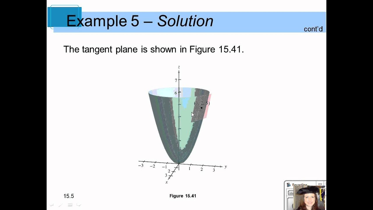 Calculus III Parametric Surfaces Part 3 - YouTube