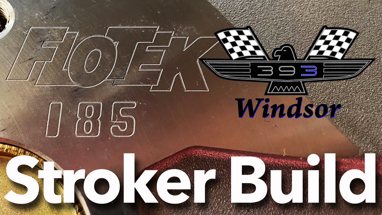 393 Windsor Ford Stroker Build Part 2: FloTek Thumper Heads 393W - YouTube
