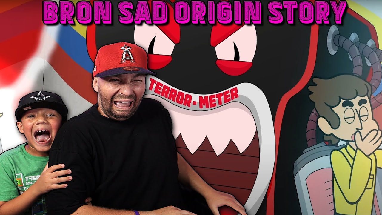BRON SAD ORIGIN STORY... (Cartoon Animation) @GameToons REACTION! - YouTube