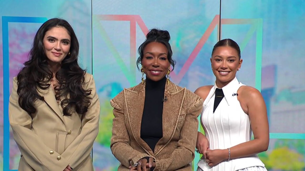 Arienne Mandi, Amanda Warren, & Luciane Buchanan tease 'The Night Agent' season | New York Live ...